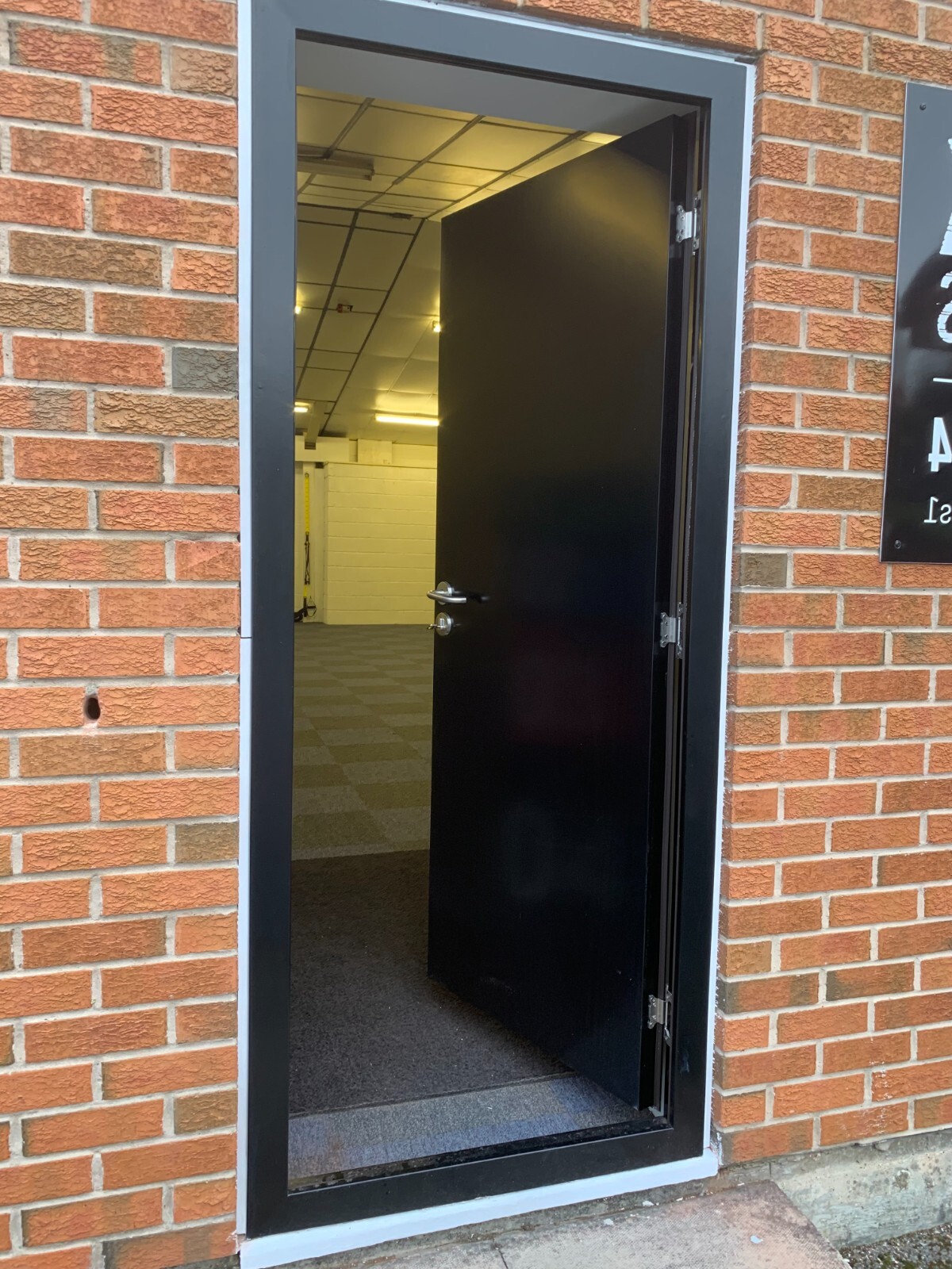 Steel Security Door - External Personnel Pedestrian Exterior Door ...