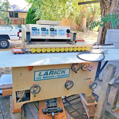 LaRick 410 F Shaper/Sander 7 1/2 hp Cabinet Door Profile Edge Shaper ...