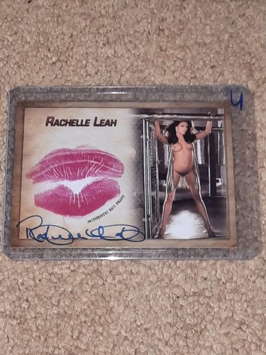 Rachelle Leah Collectors Expo Autograph Signed Kiss Card Model #4 | eBay