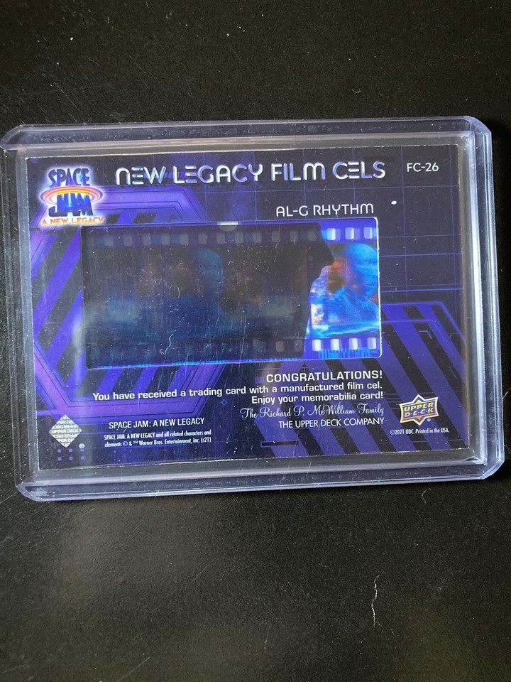 2021 Space Jam New Legacy Al-G Rhythm Film Cels FC-26 Tier 3 SP | eBay