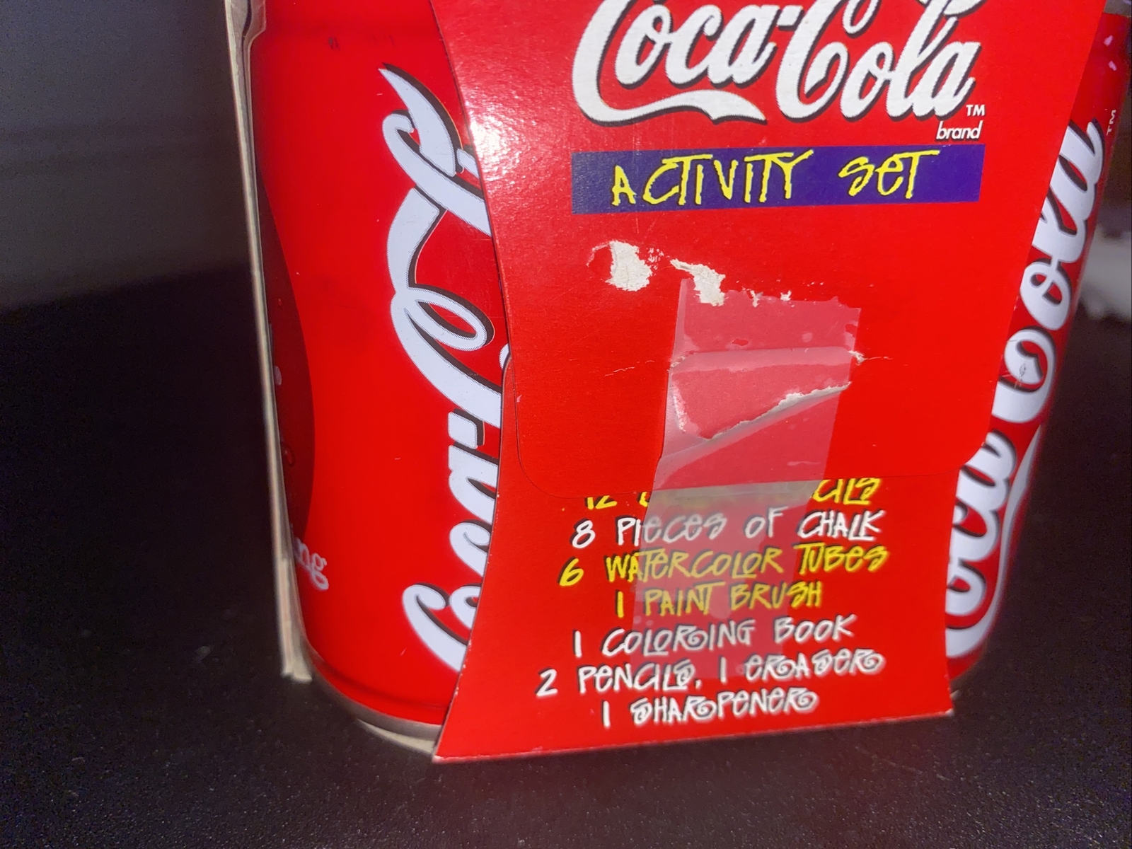 COCA COLA Six Pack ACTIVITY ART SET -Have a Coke - 50 Coke Art Elements ...