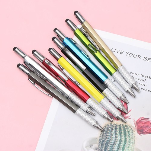 Spirit Level Capacitive Pen Ruler Gadgets Multi-functional Pen ...