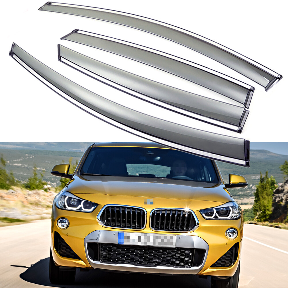 Car Window Visor Vent Deflector Sun/Rain/Fog Guard for BMW X2 28i M35i ...