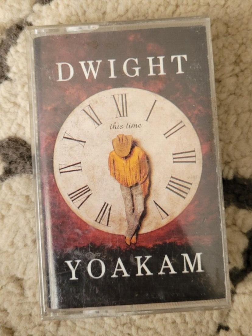 This Time by Dwight Yoakam (Cassette, Mar-1993, Rhino Flashback (Label ...