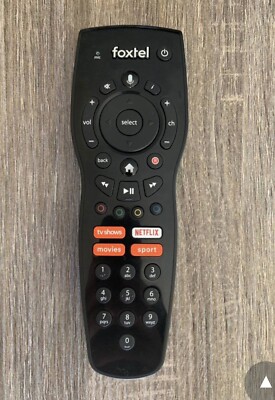 Genuine Foxtel IQ5 / IQ4 / IQ3 Voice Bluetooth Remote Control for ...
