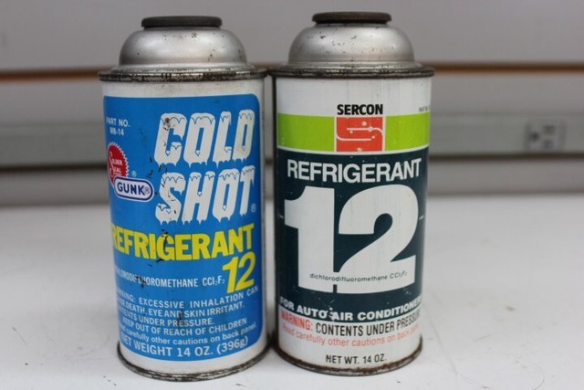R12 Charge Refrigerant 12 Cold Shot 14 Oz Can by Gunk M8-14 Freon for ...