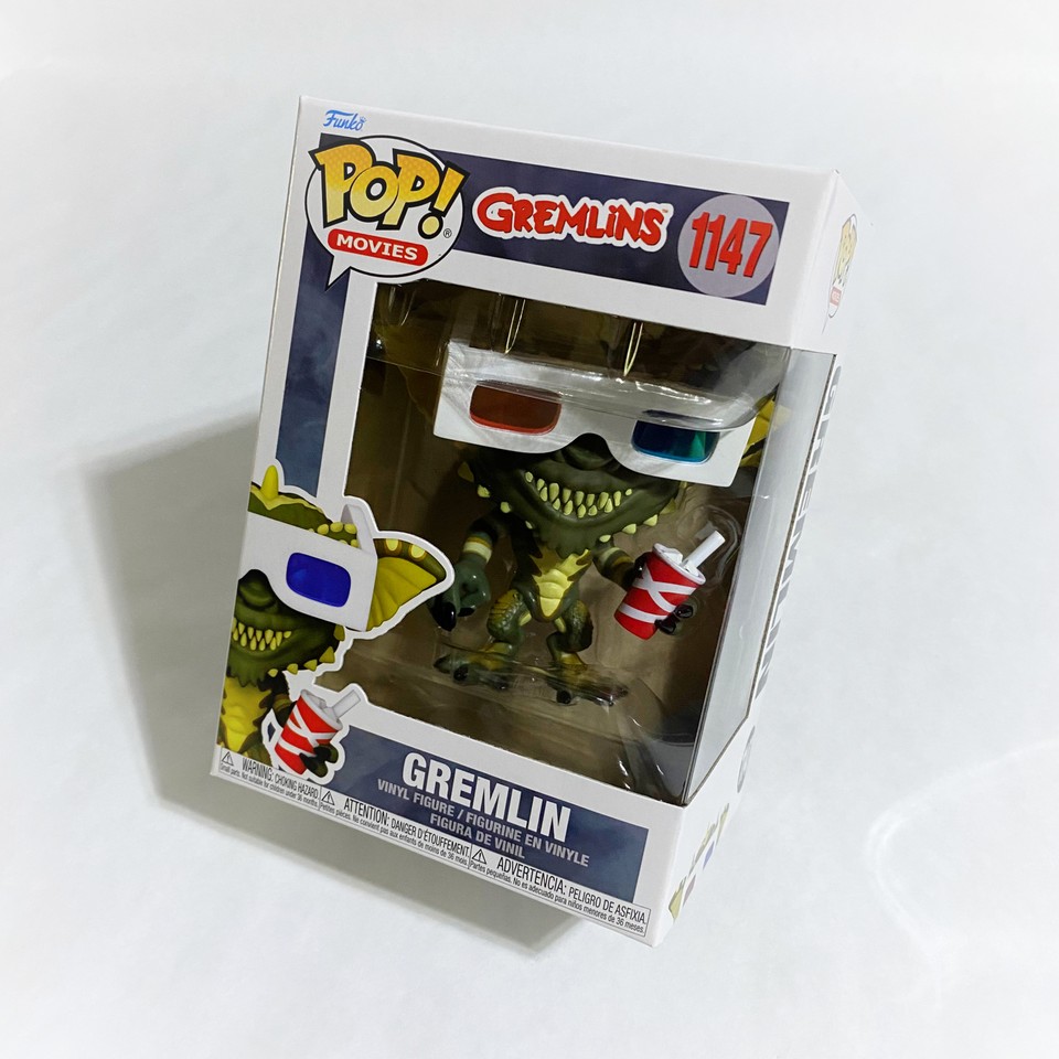 Gremlins Gremlin w/ 3D Glasses Movies Funko Pop Vinyl Figure #1147 | eBay