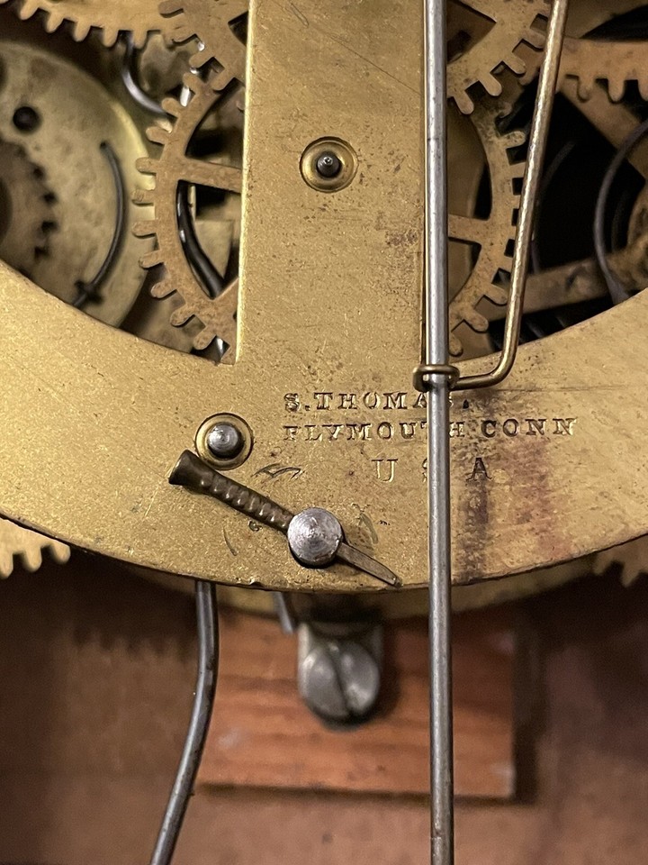 Antique Seth Thomas Mini Ogee Shelf Clock 1860’s Spring Driven Rare | eBay