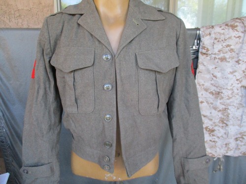 Korean War USMC Vandegrift Ike Jacket, Wool Service Coat | eBay