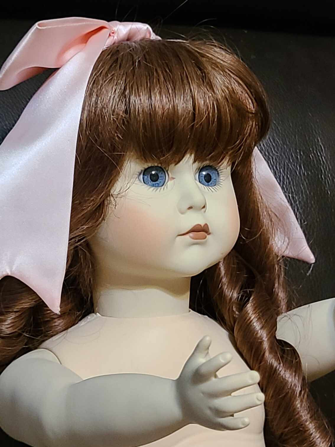 1985 Elegante Dolls By Dakin Mein Liebling Curls Reddish Brown Hair ...