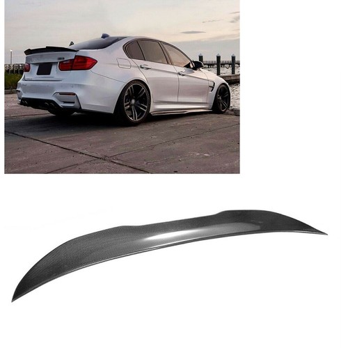 Carbon Fiber Rear Trunk Spoiler Wing For BMW F30 F80 M3 2012 2014-2020 ...
