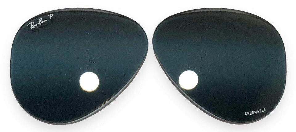 Ray Ban RB3625 Chromance Polarized Dark Blue Gradient Replacement ...