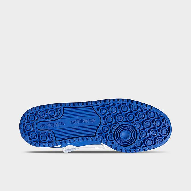 Mens adidas FORUM MID CASUAL FY4976 White/Team Royal Blue/White Shoes ...