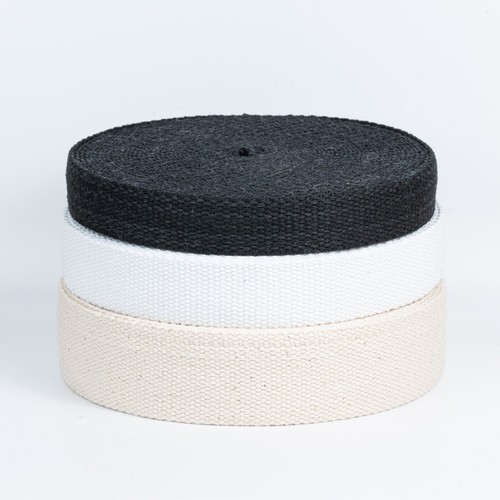Heavy Duty Cotton Tape Webbing Canvas Tapes Carpet Mat Edging Bag Trim ...