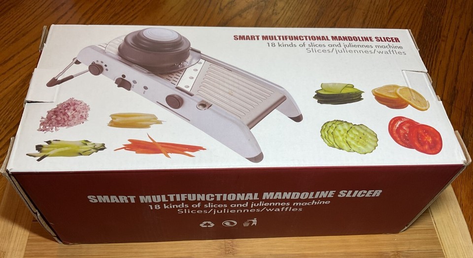 Smart Multifunctional Mandoline Slicer/Juliennes/Waffles - Gloves Not Included | eBay