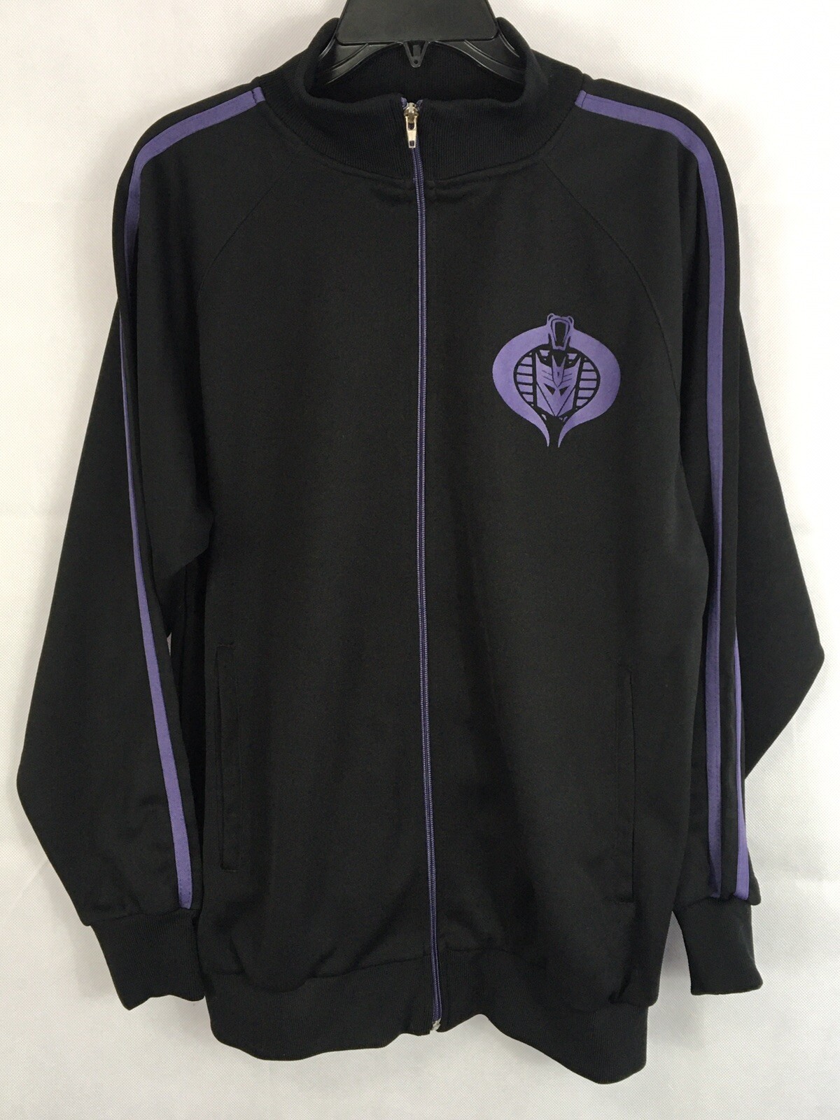 TRANSFORMERs Cobra Decepticon Track Jacket GI Joe Pat… - Gem
