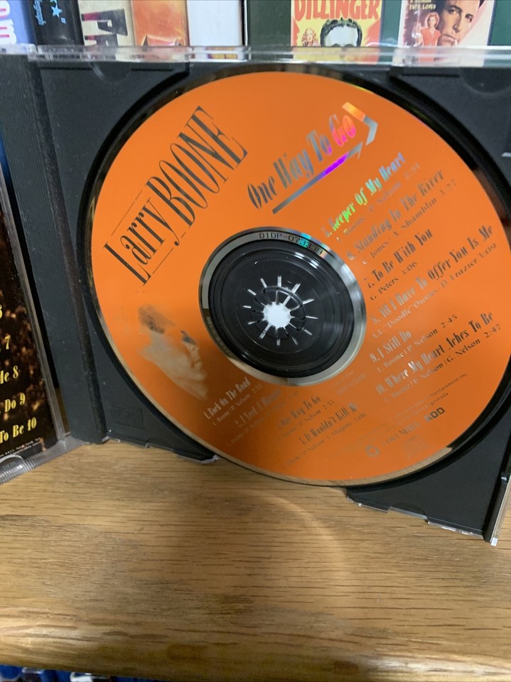 One Way to Go by Larry Boone (CD, Mar-1991, Columbia (USA)) 74644705027 ...