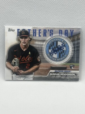 2023 Topps Father's Day Commemorative Team Patches #FDGH Gunnar ...