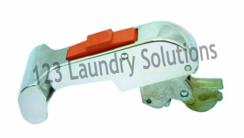 IPSO 217/00051/00 Chrome T-Shape Door Handle with Red Button for Washer ...