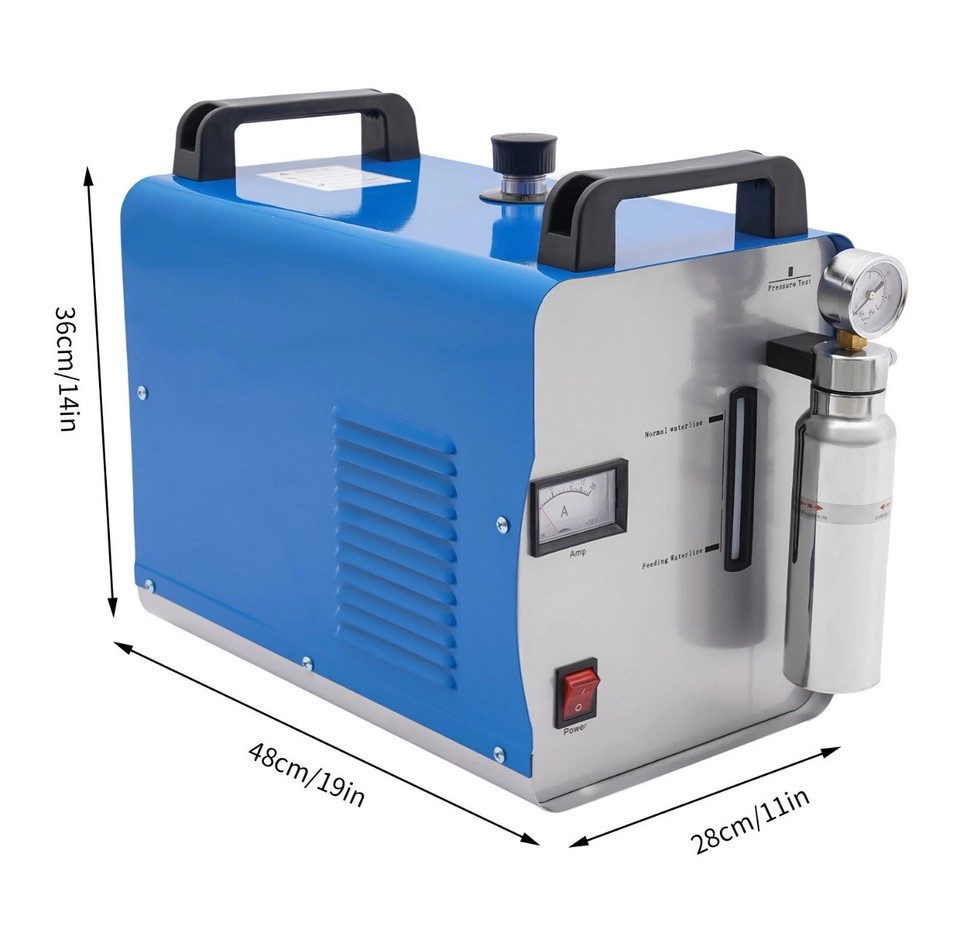 Oxygen Hydrogen HHO Gas Flame Generator Torch Acrylic Polisher Water ...