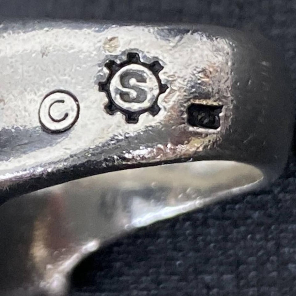 STARLINGEAR Silver 925 Kirby Skull Ring #1003 | eBay