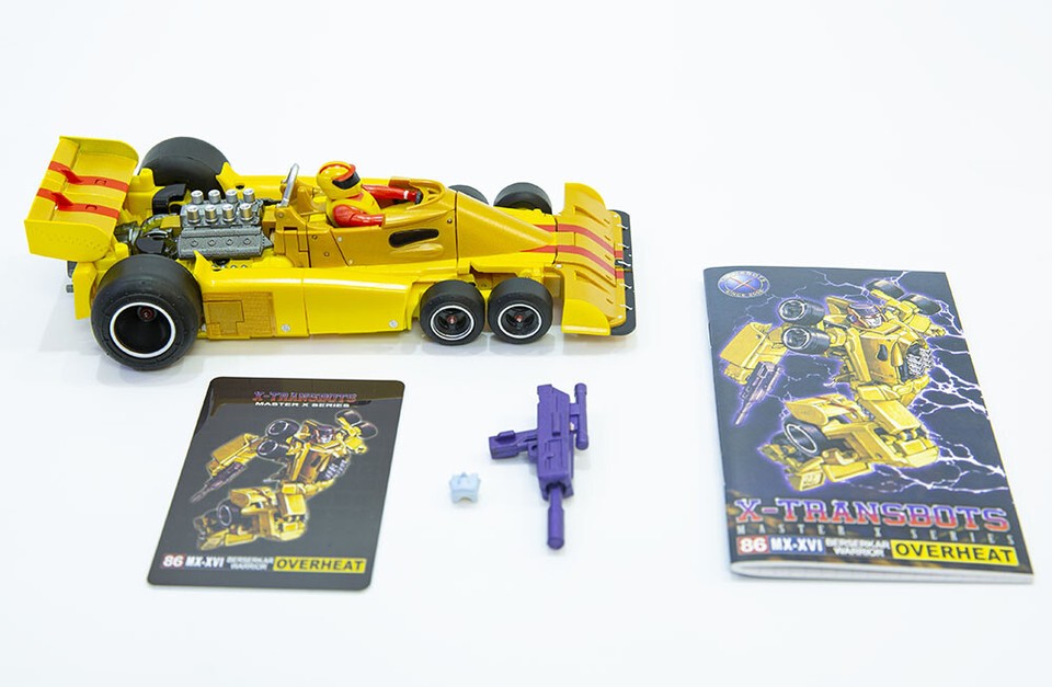 X-TRANSBOTS Menasor MX-16 MX16 Drag Strip Overheat Action Figure Toy in ...
