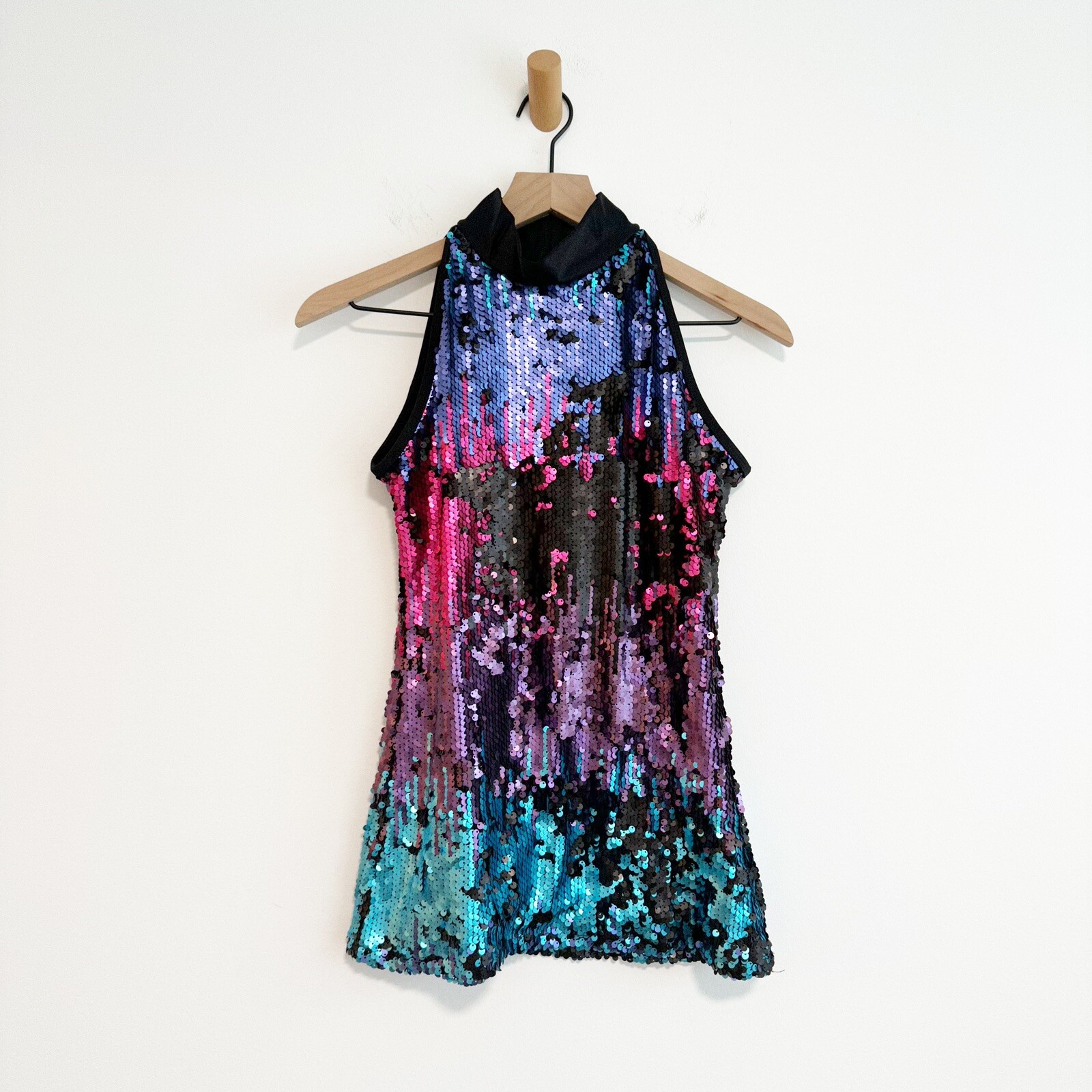 Alexandra Collection Women's Dazzle Sequin Mockneck t… - Gem