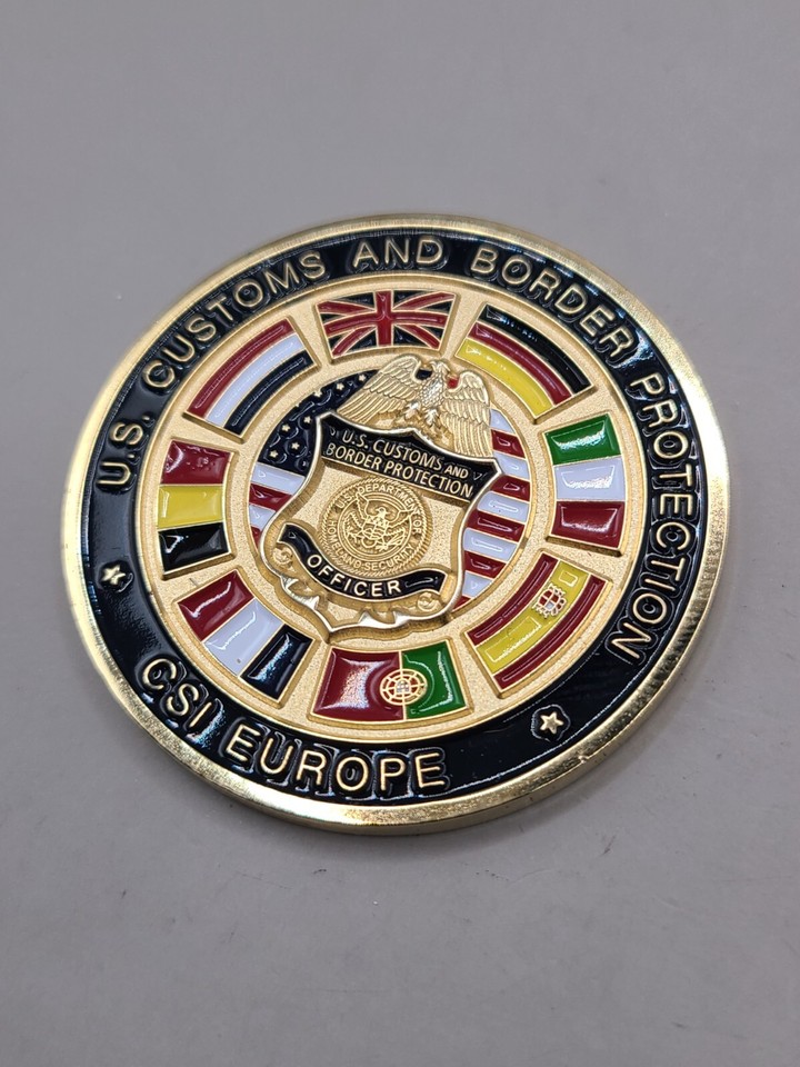 U.S Customs And Boarder Protection CSI Europe Challenge Coin | eBay.de