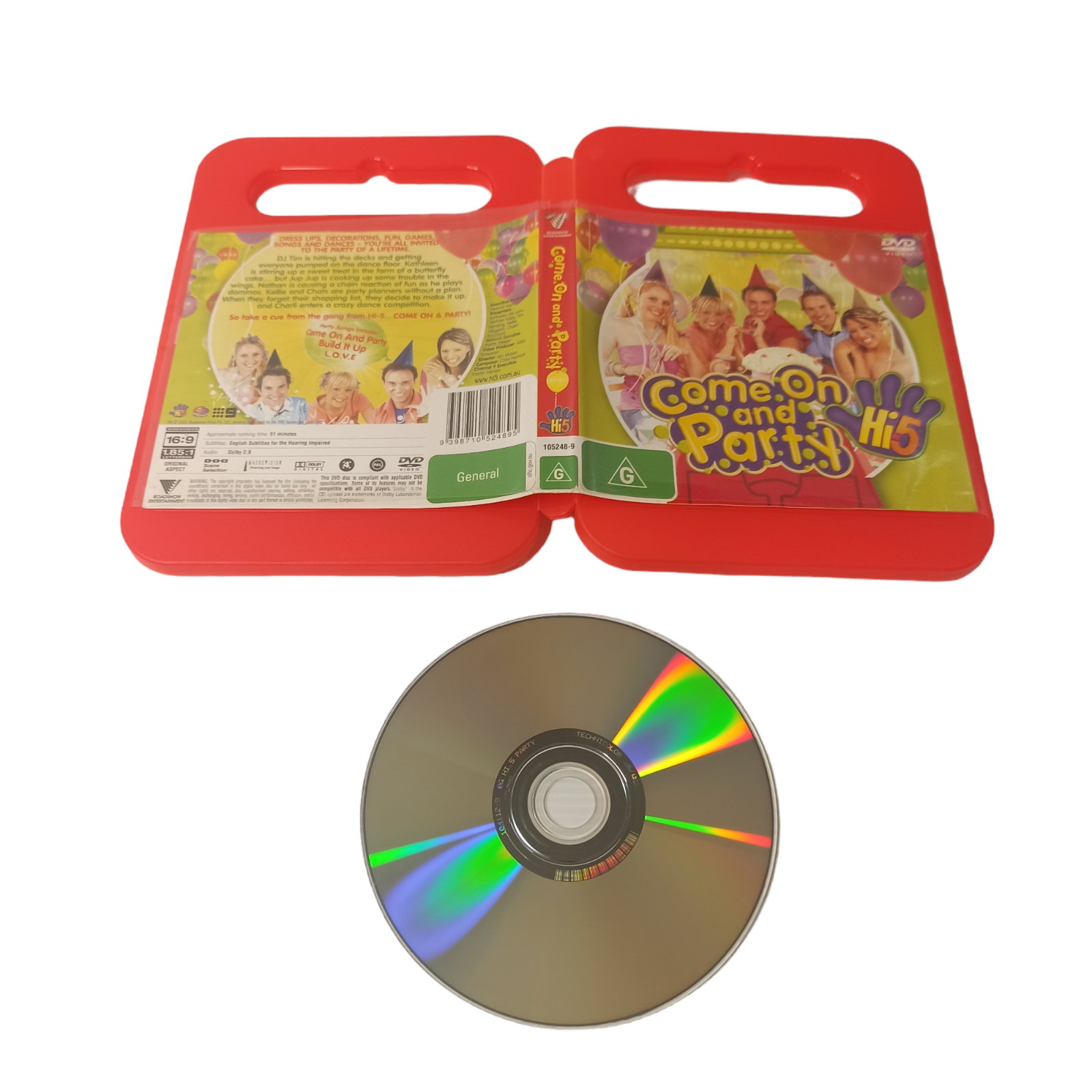 Hi-5 Come on and Party (DVD, 2004) for sale online | eBay