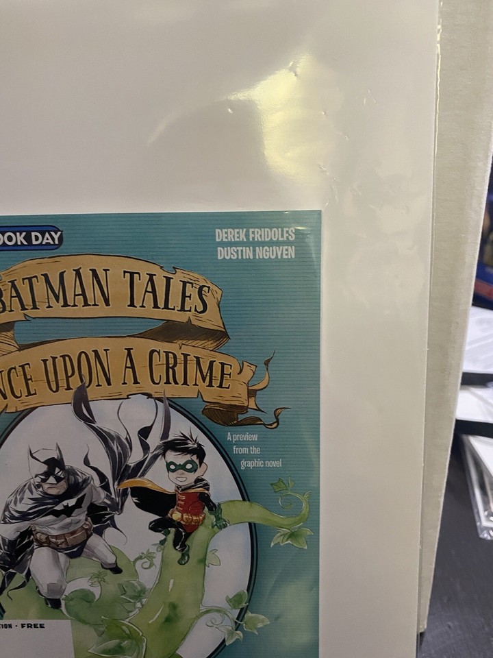 Batman flipbook Overdrive & Once Upon A Crime FCBD free comic book day ...