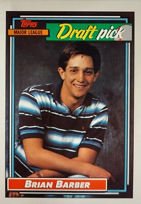 Brian Barber, 1992 Topps #594, St. Louis Cardinals - Stock# 3882 | eBay