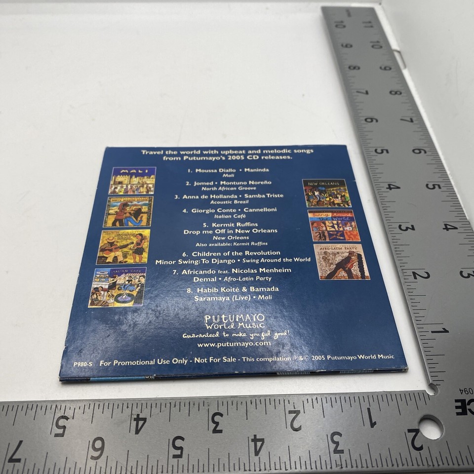 PUTUMAYO 2005 Sampler (CD, 2005, Putumayo World Music) NOW 50E-879Y | eBay