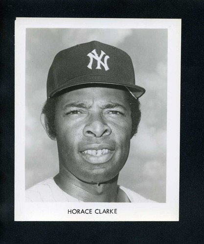 HORACE CLARKE 1972 New York Yankees Team Issue Photo Team Issued | eBay