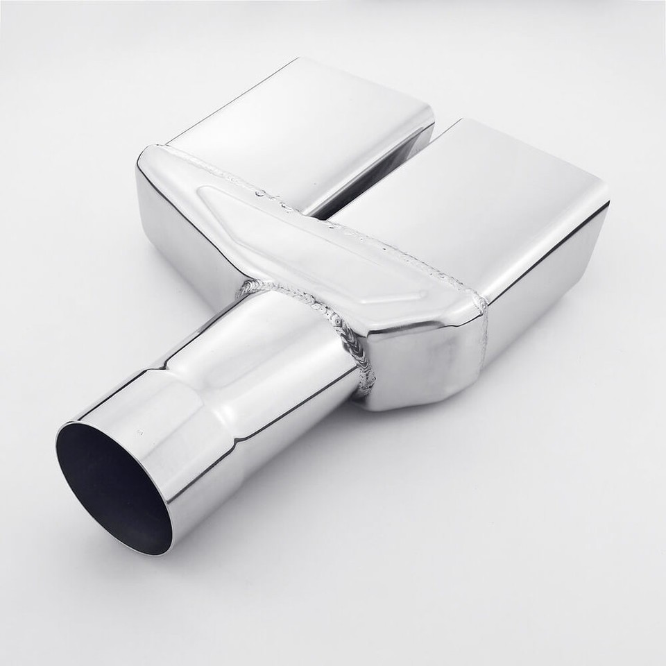 Pair Quad Square Outlet 2.5" in Exhaust Tips For 1970-1974 Dodge ...