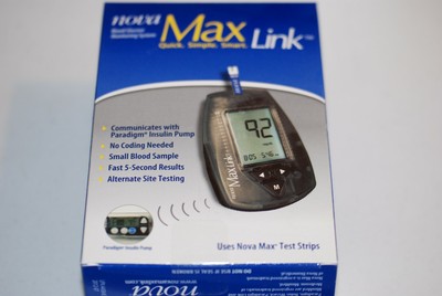 Nova Max Link Blood Glucose Monitor NIB Still sealed | eBay