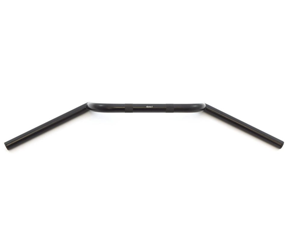 Emgo Satin Black Clubman Motorcycle Handlebars 7/8" - 23-12539S | eBay