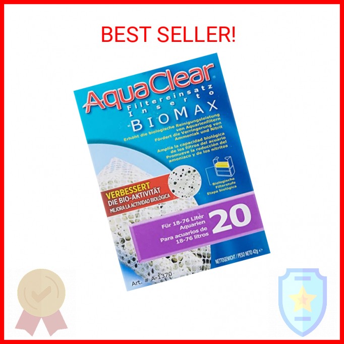 Aqua Clear AquaClear 20 BioMax, Aquarium Filter Replacement Media ...