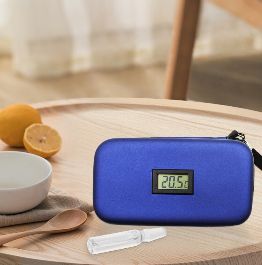 Cooler Travel Case Storage ,Diabetes Carrying Bag Keep Medicine Cool ...