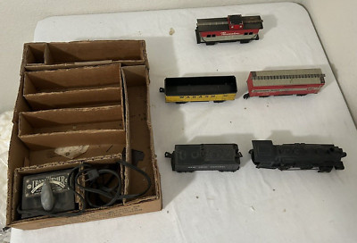 Vintage Marx Electric Train Set Plus Additional Cars | eBay