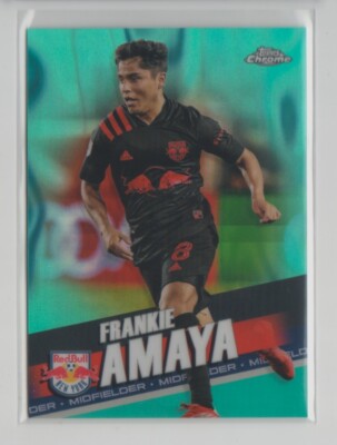 2022 Topps Chrome MLS Aqua Lava Refractor #197 Frankie Amaya 227/299 ...