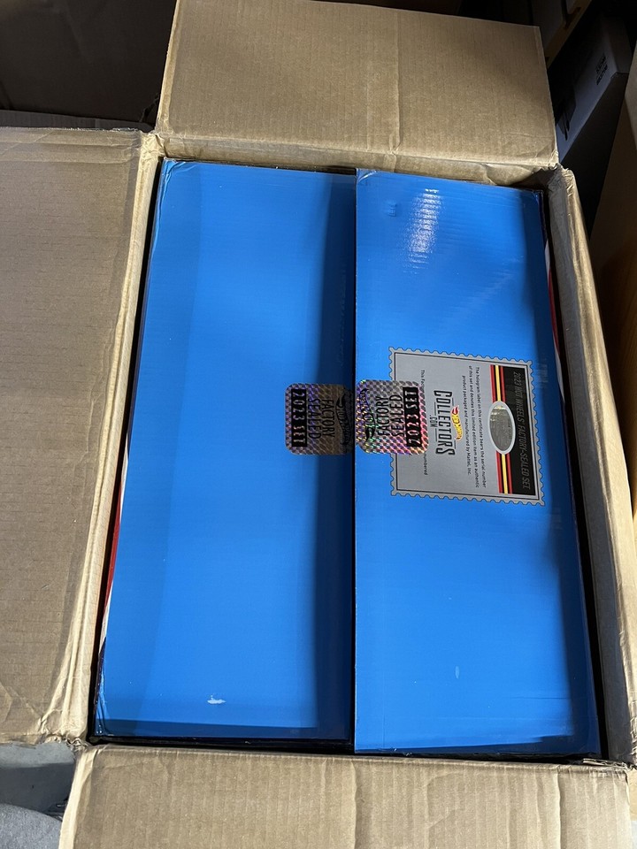 Hot Wheels RLC Exclusive 2023 Mainline Factory Sealed Set Empty Boxes ...