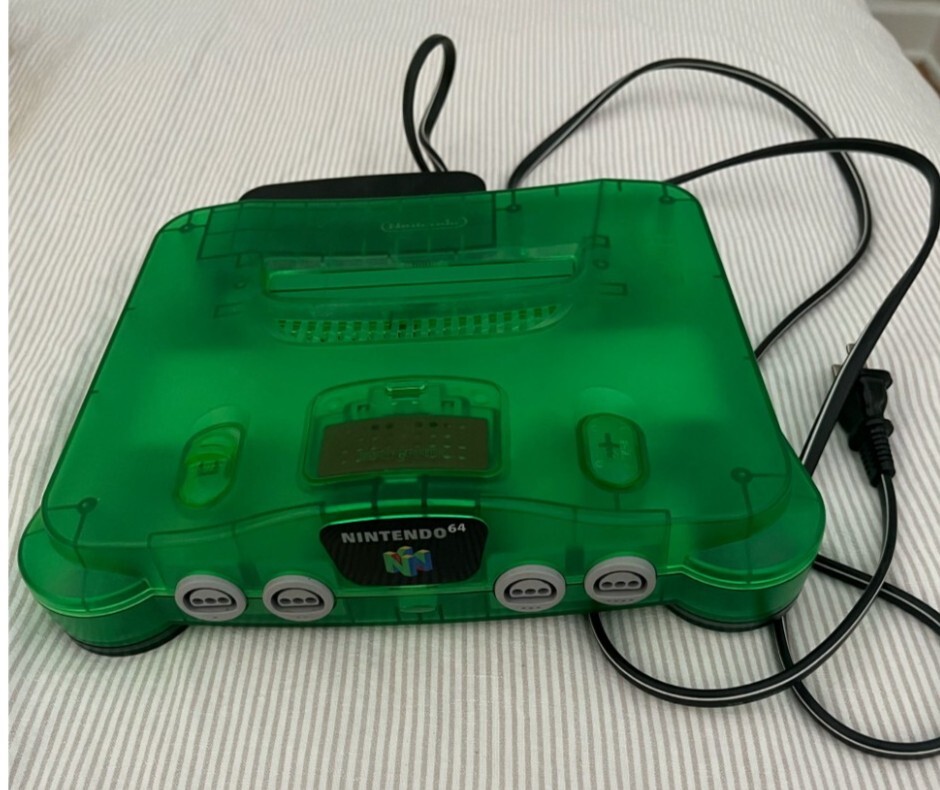 Nintendo 64 Green Donkey Kong Console 45496850548| eBay