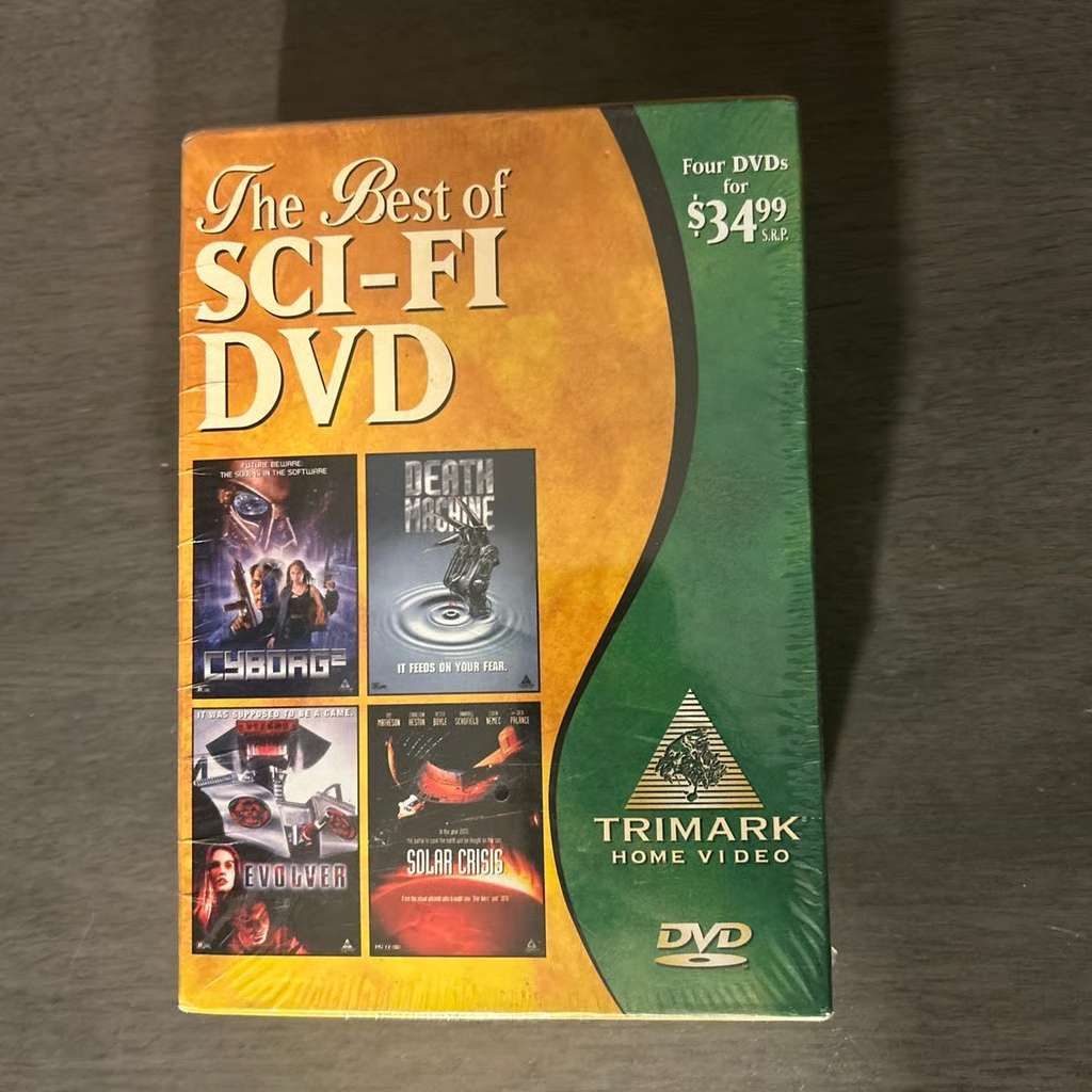 The Best Of Sci Fi DVDs Cyborg Death Machine Solar Crsis | eBay