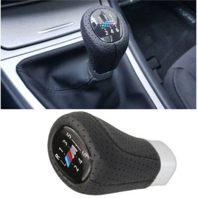 6 Speed Shifter Knob Gear Shift Level Knob for BMW E46 E82 E87 E90 E92 ...