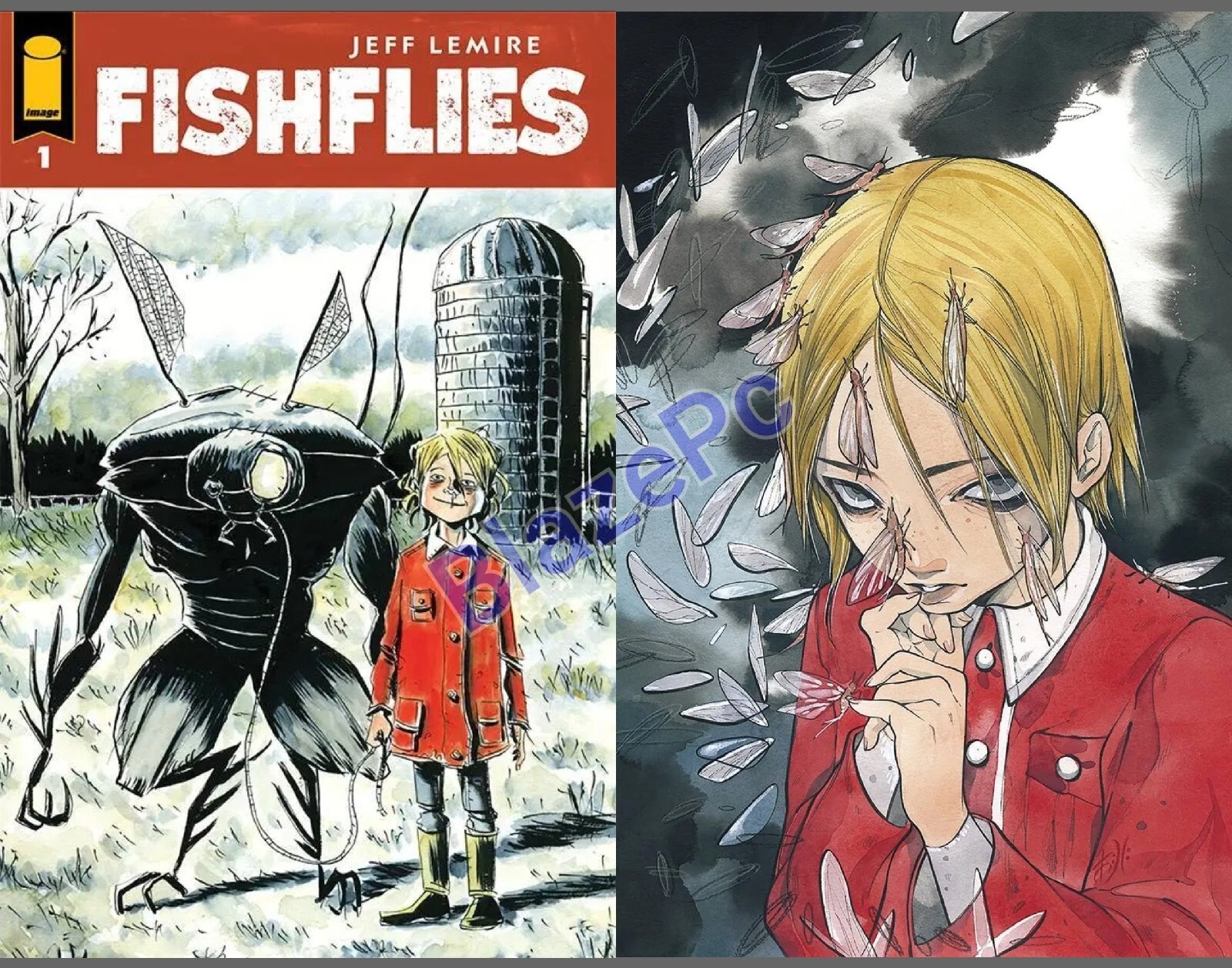 Fishflies #1 Cover A B Variant Set Options Lemire Image Comics 2023 NM ...