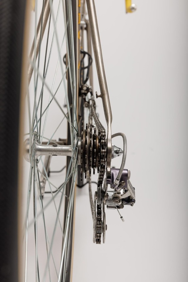 1983 Trecia by Amelio Riva Full Titanium 50cm x 52cm Campagnolo Passoni ...