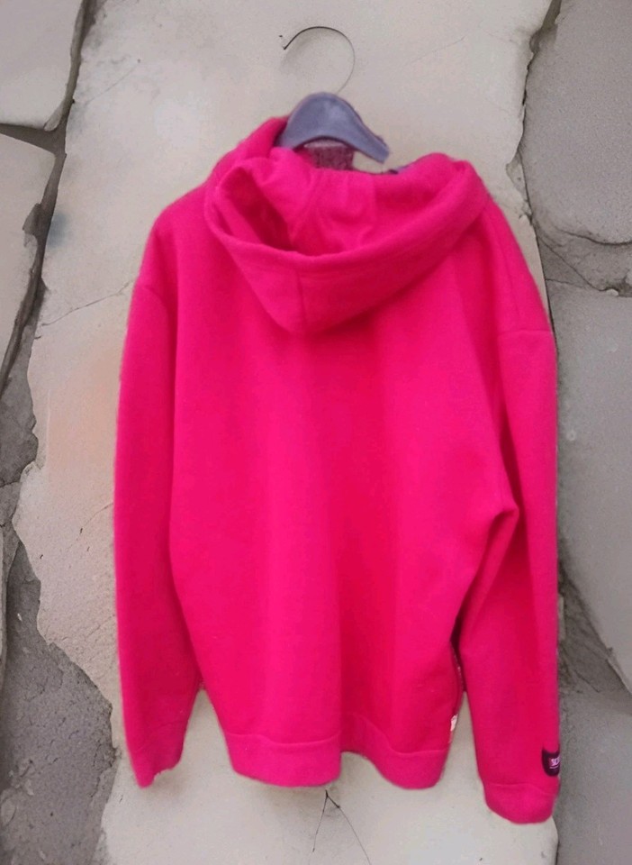 Scarface Reason Hoodie Mens Large Red Long Sleeve Pullover Side Pockets ...