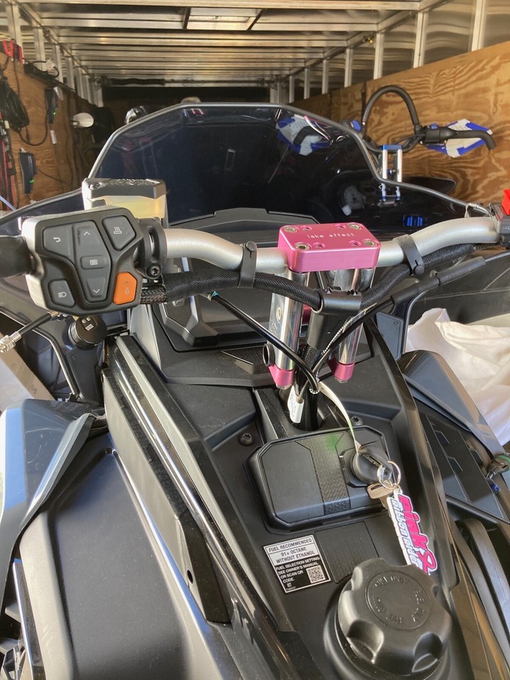 Lake Effect Snow Co. 4" Snowmobile Handlebar riser. Yamaha, Polaris ...