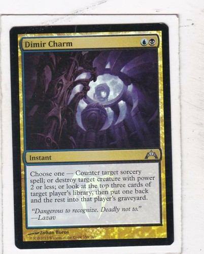 MTG: Gatecrash: Foil: Dimir Charm | eBay