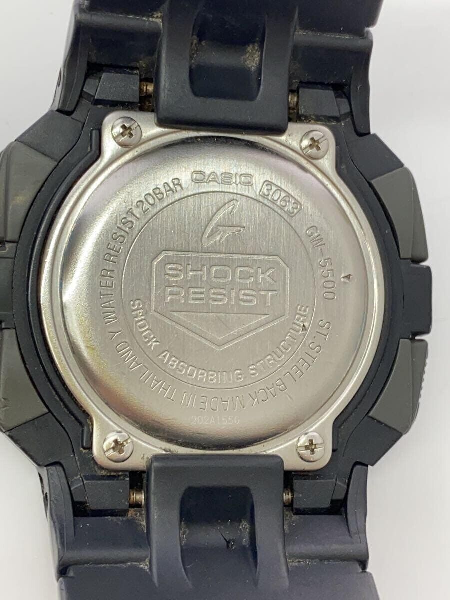 CASIO G-SHOCK GW-5500-1JF Black Resin Tough Solar Digital CASIO G-SHOCK GW-5500-1JF Black Resin Tough Solar Digital